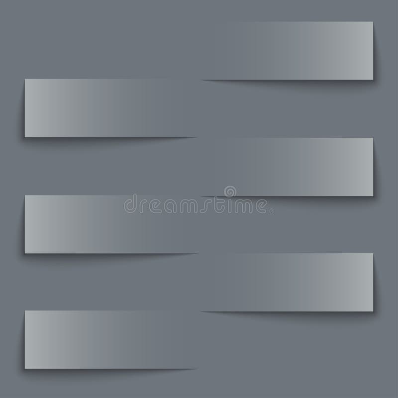 Blank Text Box Shadows stock vector. Illustration of card - 53318750