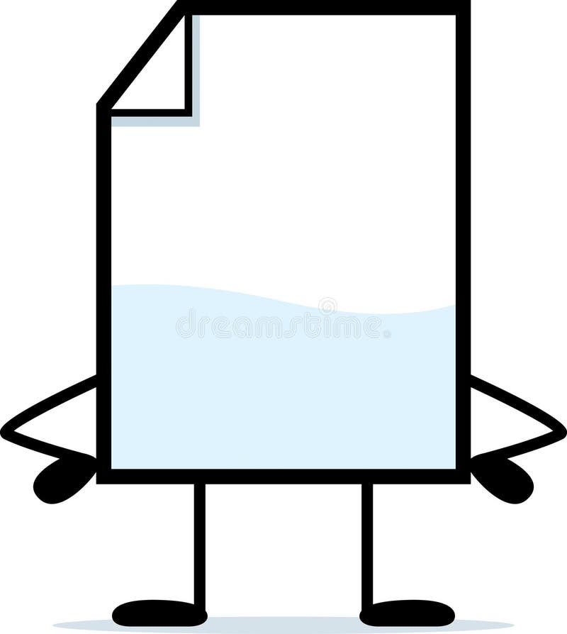 Blank Paper stock illustration. Illustration of sheet - 47818691