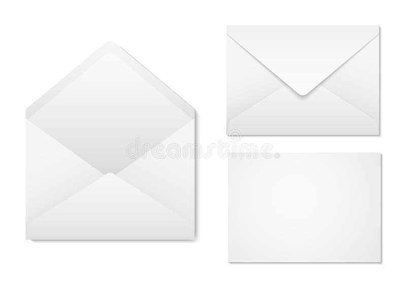 Real Blank Envelope Front And Back