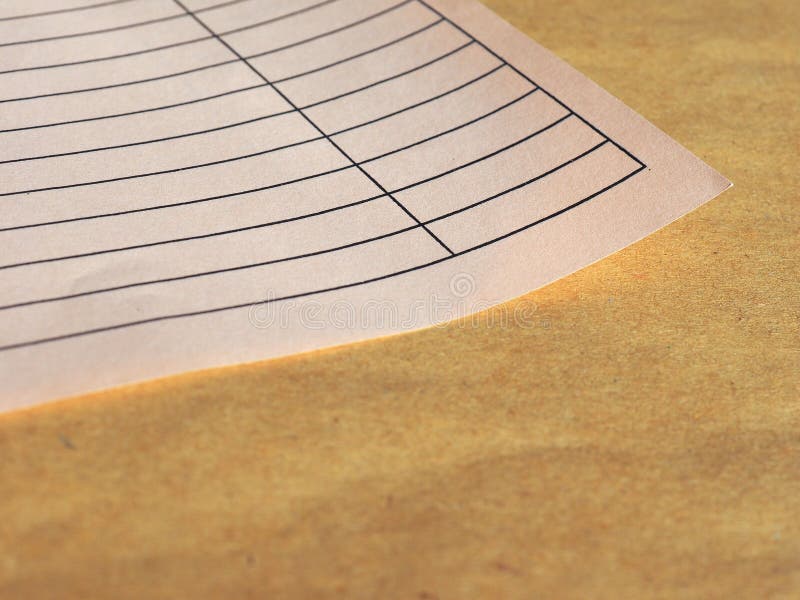 Blank paper form stock photo. Image of blank, paper, sheet - 89338982