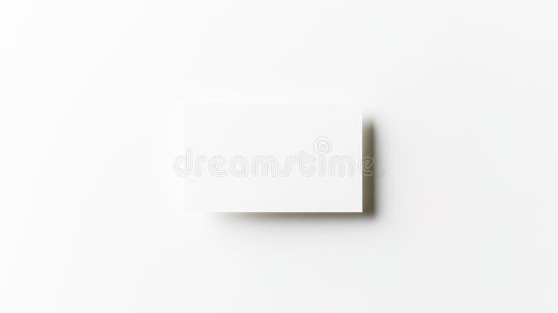 A Blank Paper Message Note on a Clean, White Background Stock ...