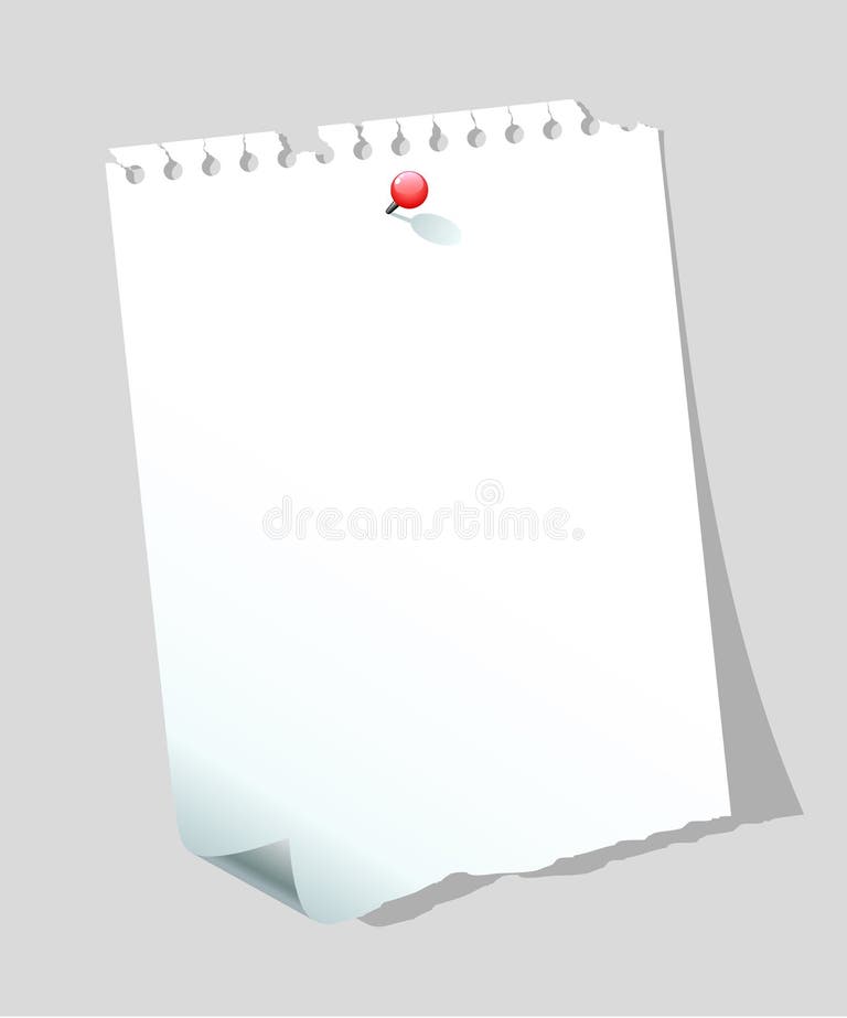 Blank Handwriting Paper Stock Illustrations – 7,165 Blank Handwriting ...