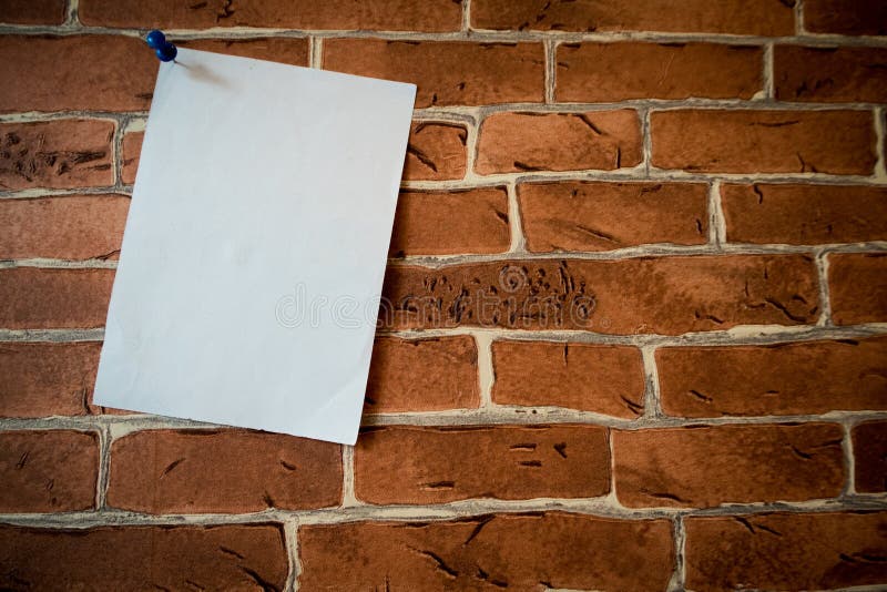 Blank paper notes stock photo. Image of report, blank - 196713884