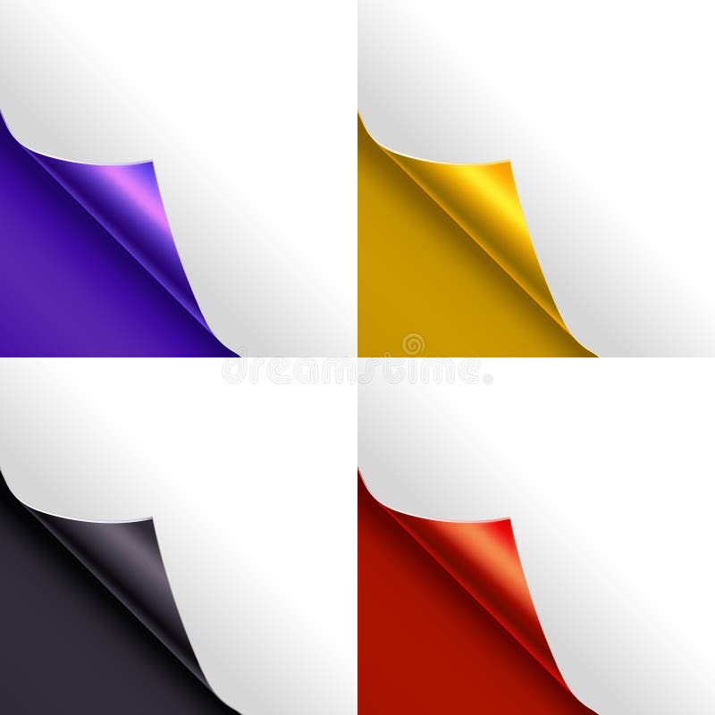 Color corner wallpaper stock vector. Illustration of decoration - 24550604