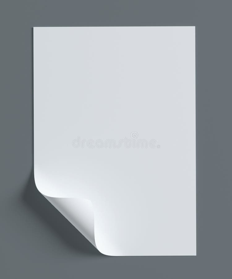 Blank a4 paper stacks stock illustration. Illustration of cardboard ...