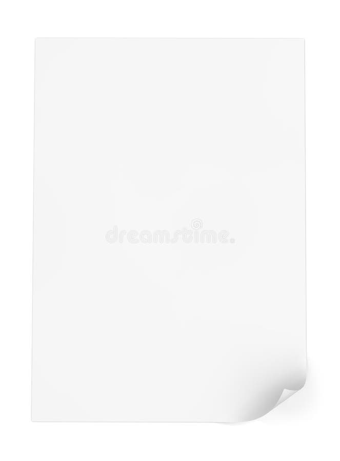 Blank paper stock illustration. Illustration of office - 36551876
