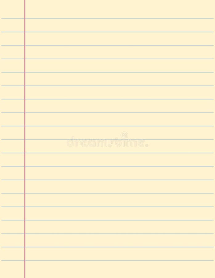 Blank Paper Sheet, Empty Space for Message Vector Isolated Stock ...