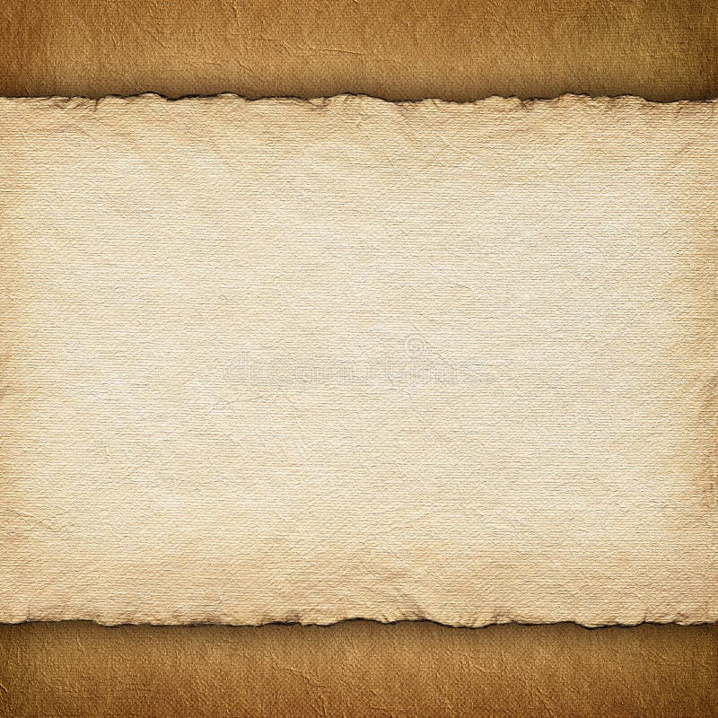 Blank Handmade Paper Sheet on Patterned Background Stock Illustration ...