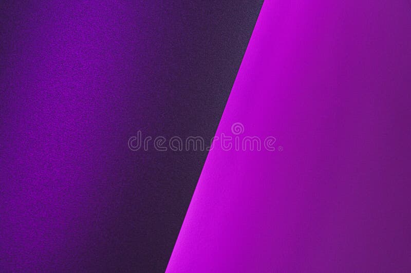 Blank Paper Sheets Rolled in a Neon Purple Lighting Stock Image - Image ...