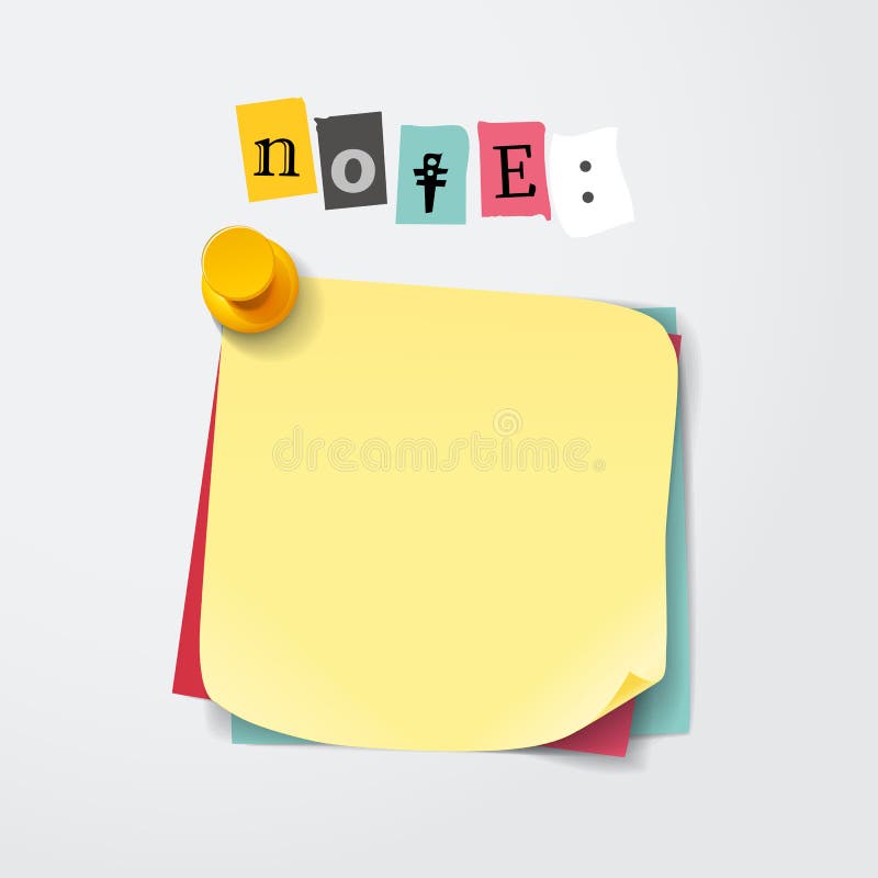 Blank paper stickers stock vector. Illustration of advertising - 33472387