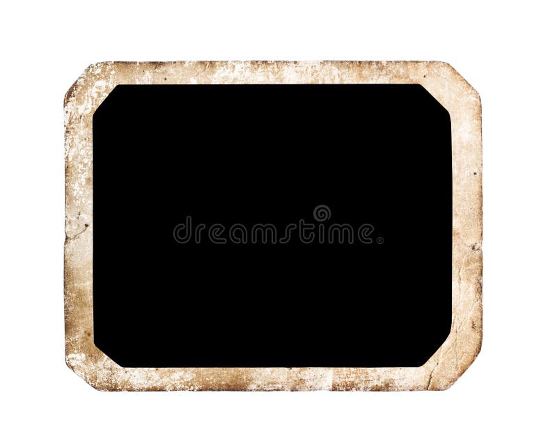 Old Photo Border Frame from the 1940s Stock Photo - Image of photograph ...
