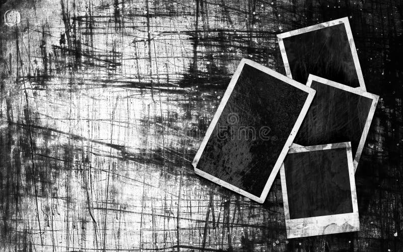 Two grunge photo frame stock photo. Image of album, design - 12494708