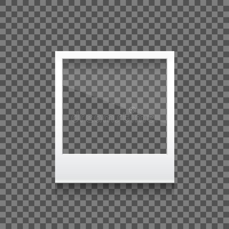 Blank Photo Frame on Transparent Background Ideal for Photo Editing ...