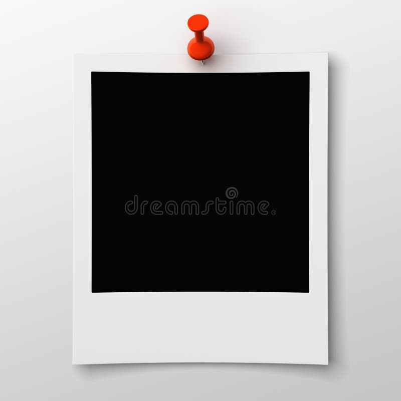 Photo pinned stock illustration. Illustration of album - 29727771