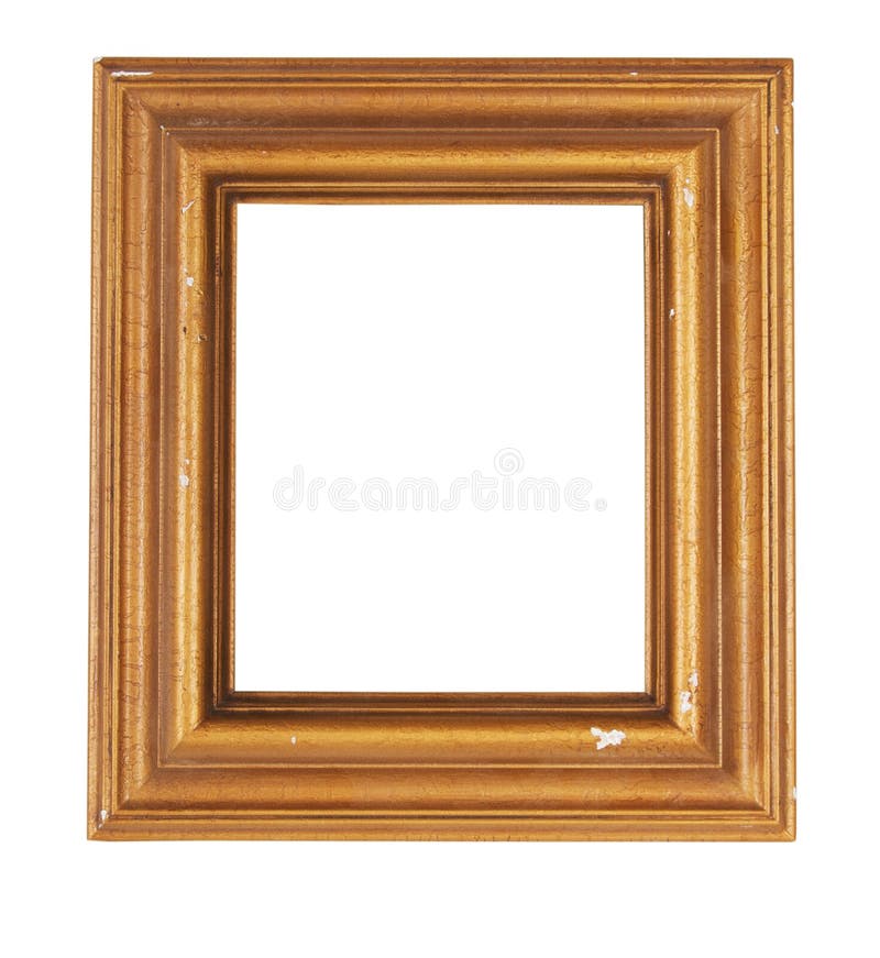 A blank picture frame stock photo. Image of frame, wooden - 107910106
