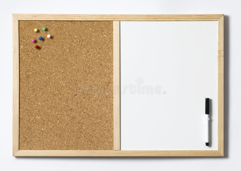 Blank Pinboard stock image. Image of noticeboard, cork - 45839105