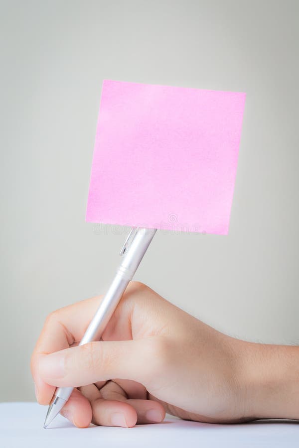 Blank pink notepad stock photo. Image of paper, notify - 79148144