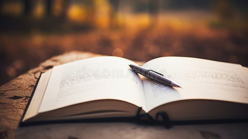 Blank plain book stock illustration. Illustration of creativity - 368683345