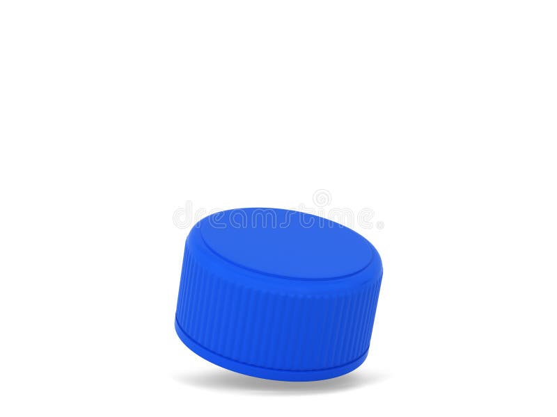 Blank plastic bottle cap stock illustration. Illustration of beverage ...