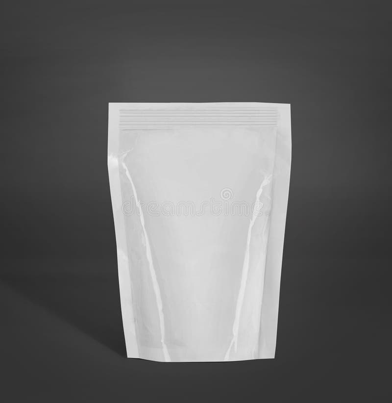 Blank Plastic Packaging Mockup Stock Image - Image of flour, element ...