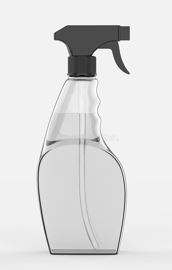 Blank Plastic Trigger Spray for Branding. Stock Illustration ...