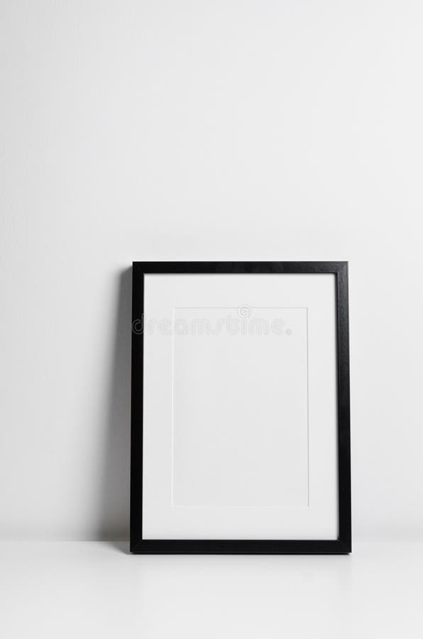 Blank Portrait Frame Mockup with Copy Space for Artwork, Photo or Print ...
