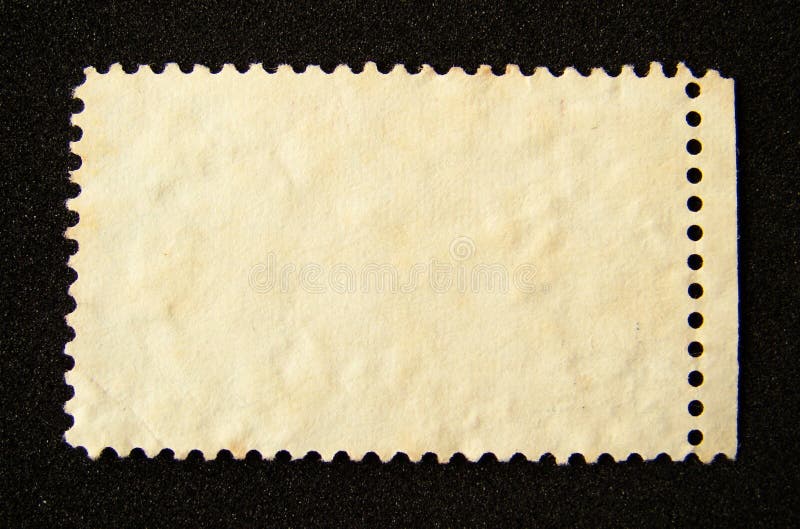 Blank postage stamp stock photo. Image of postcard, post - 6015236