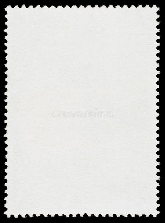Blank Postage Stamp stock photo. Image of design, philately - 34249622