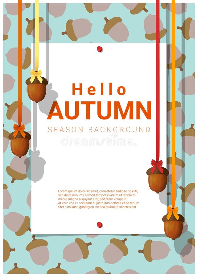 Autumn Notice Stock Illustrations – 1,043 Autumn Notice Stock ...