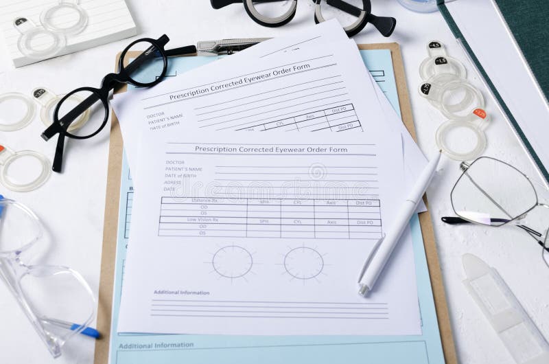 Eyeglasses, Prescription for Corrective Eyeglasses, Professional Tools ...