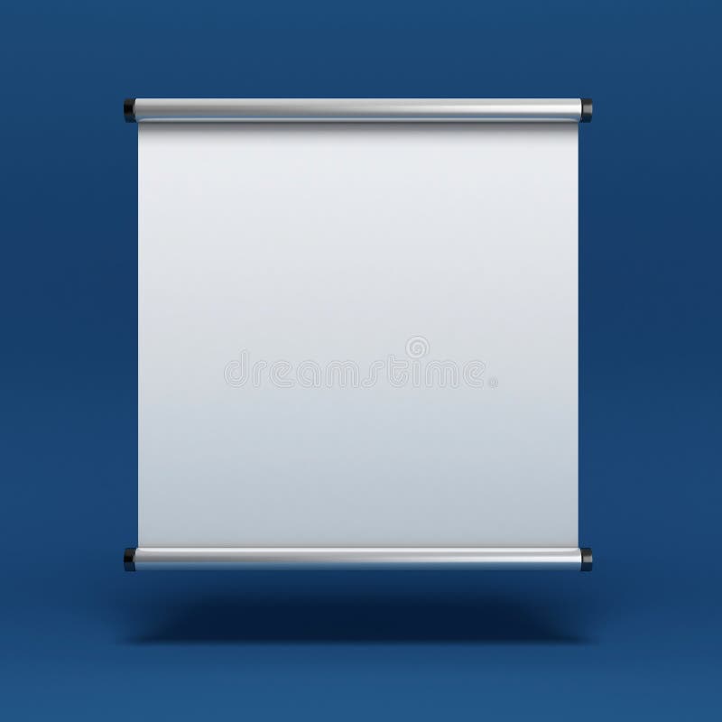 Blank presentation board stock illustration. Illustration of education ...