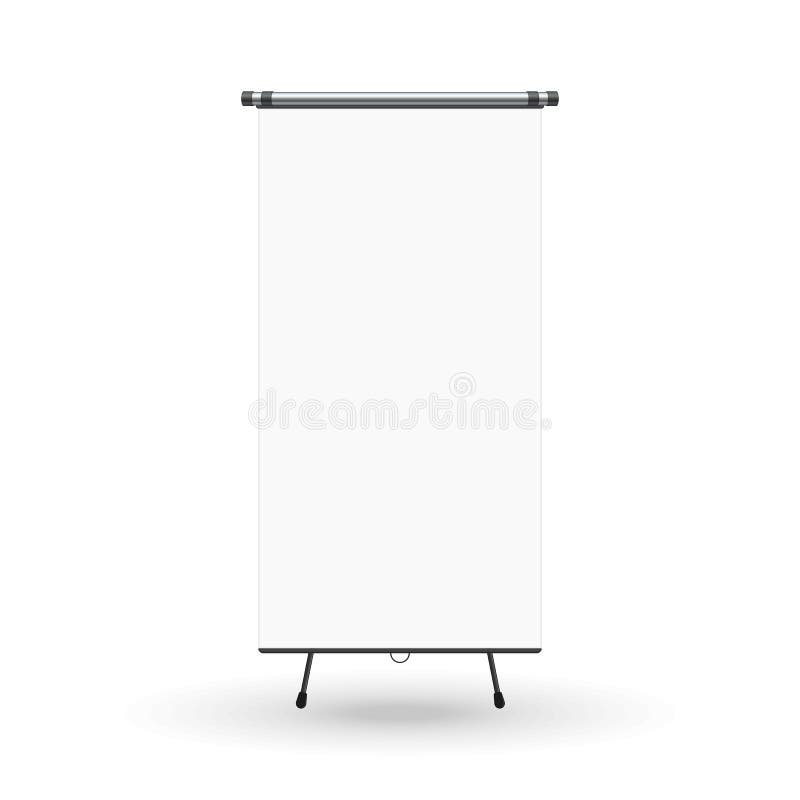 Blank Presentation Screen Vector. Stock Vector - Illustration of modern ...