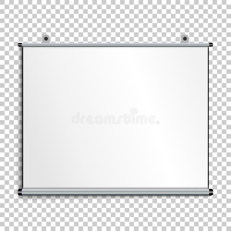 Blank presentation screen stock vector. Illustration of meeting - 65526717