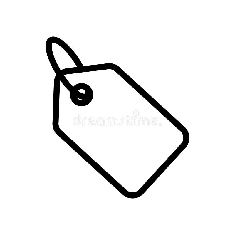 Black Tag String Stock Illustrations – 2,549 Black Tag String Stock ...