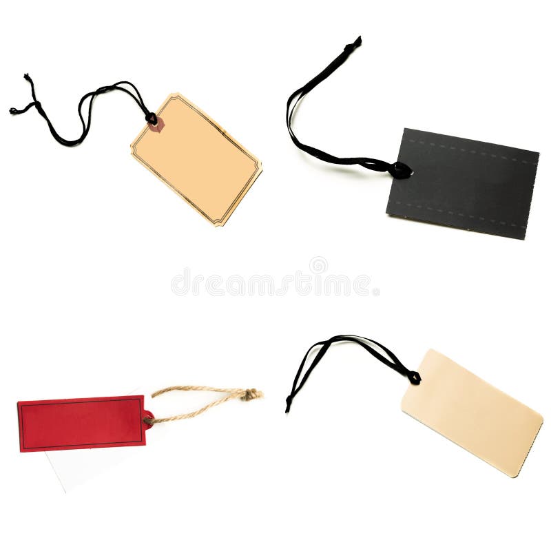Blank price tag stock photo. Image of price, paper, packaging - 61511392