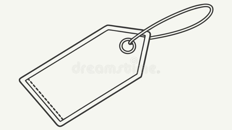 Blank Price Tag Retail Marketing Vector Element, Vector Design ...