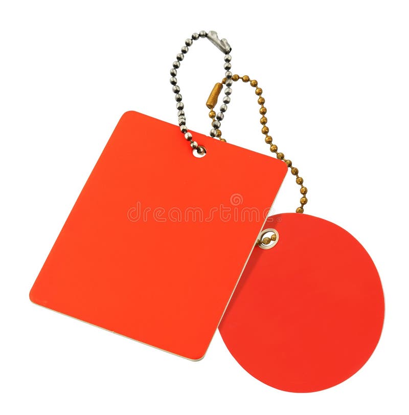 Blank Price Tag With Fake Bar Code Stock Image - Image of blank, label ...