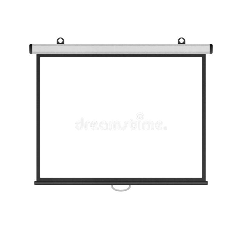 White Screen Projector Stock Illustrations – 5,352 White Screen ...