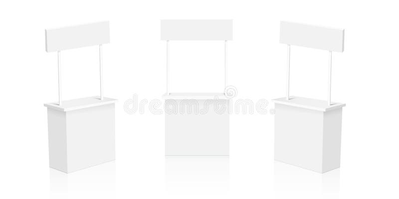 Blank Promotion on a White Background. Vector Illustration Stock ...