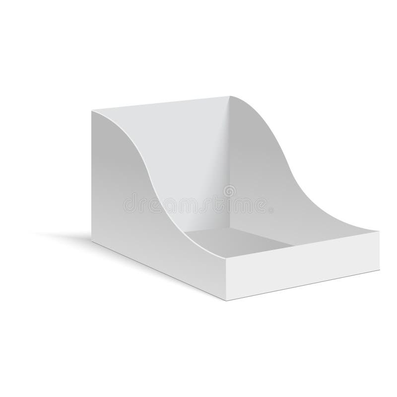 Blank Promotion Stand On A White Background. Vector Illustration. Stock ...