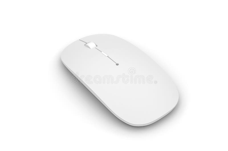 Blank Promotional Computer Mouse for Promotional Branding. 3d Render ...