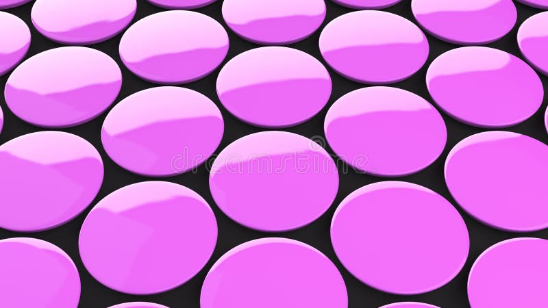 Blank Purple Badge on Black Background Stock Illustration ...