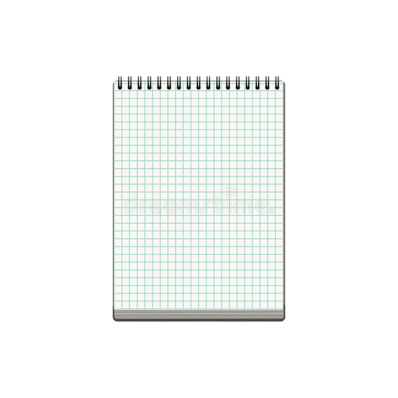 Blank Realistic Spiral Notepad Notebook Isolated Transparent Background ...