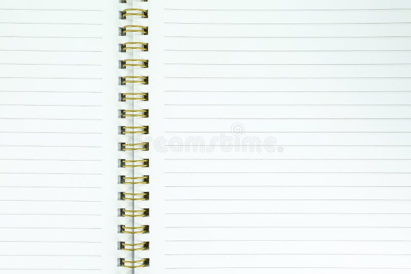 Blank Realistic Spiral Notebook Stock Photo - Image of clear, object ... Blank Realistic Spiral Notebook Stock Photo - Image of clear, object ...