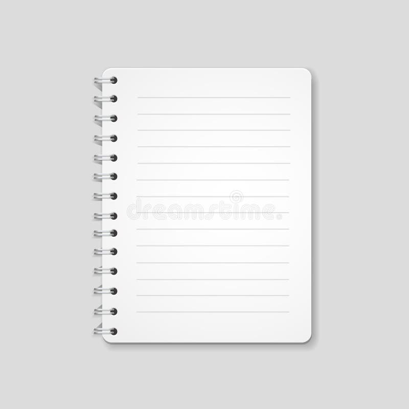Blank Realistic Open Notebook with Lines on White Backg Stock Vector ... Blank Realistic Open Notebook with Lines on White Backg Stock Vector ...