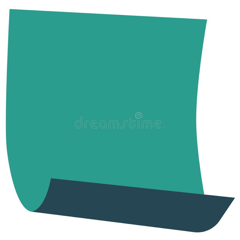 Paper with Torn Edges is Taped. Note Paper. Realistic Blank Sticky Memo ...