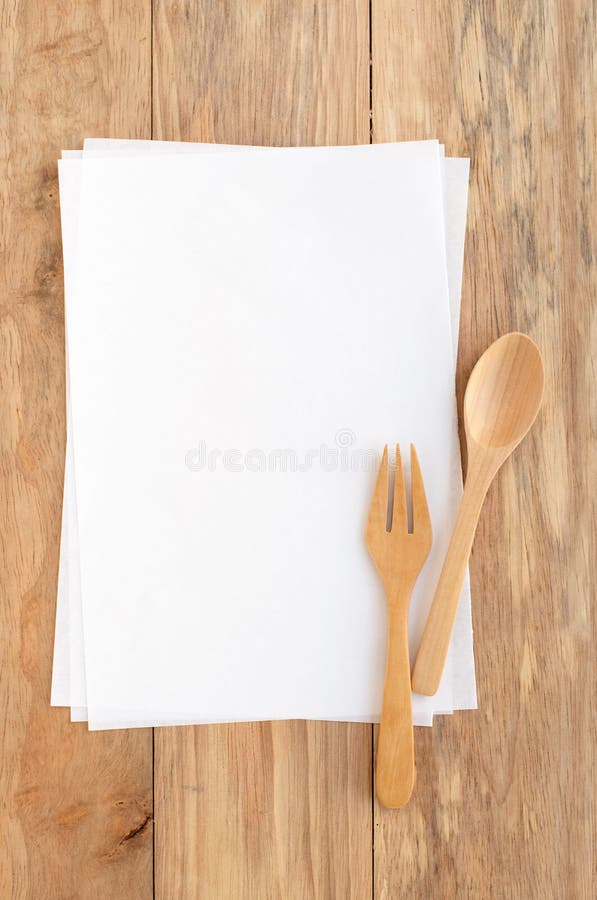 Recipe Paper with Vegetables Stock Photo - Image of cook, garlic: 104456062