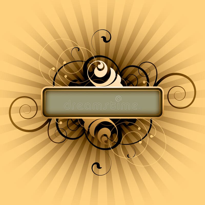 Blank rectangle background stock vector. Illustration of blank - 9335696