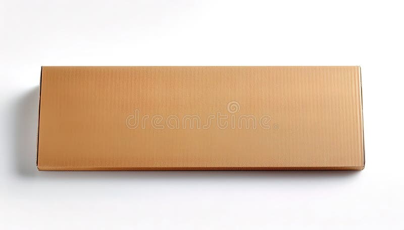 Blank Rectangle Cardboard Boxes are Industrially Prefabricated Boxes ...