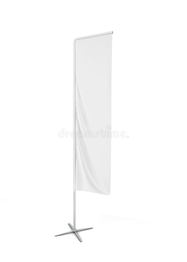 Blank Rectangle Flag Banner Stock Illustration - Illustration of ...